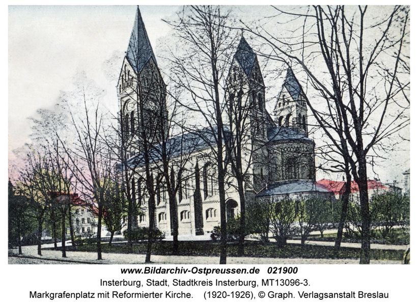 Фото Insterburg, Insterburg, Stadt 4 Карты Восточной Пруcсии. Архивные ...